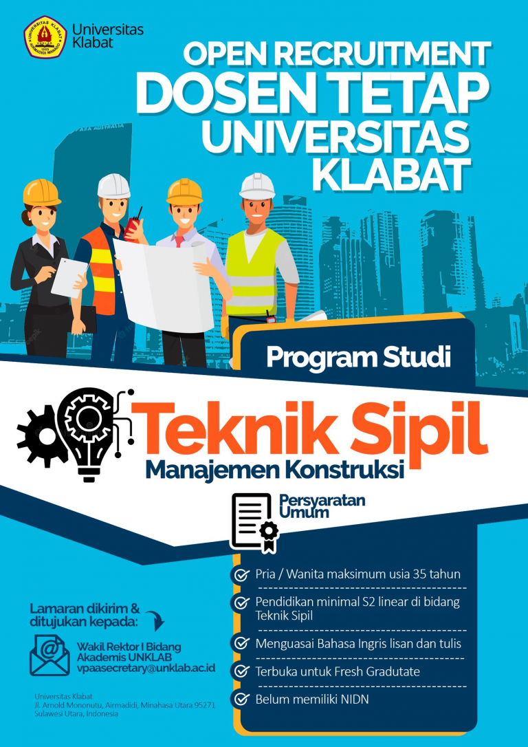 Lowongan | Universitas Klabat