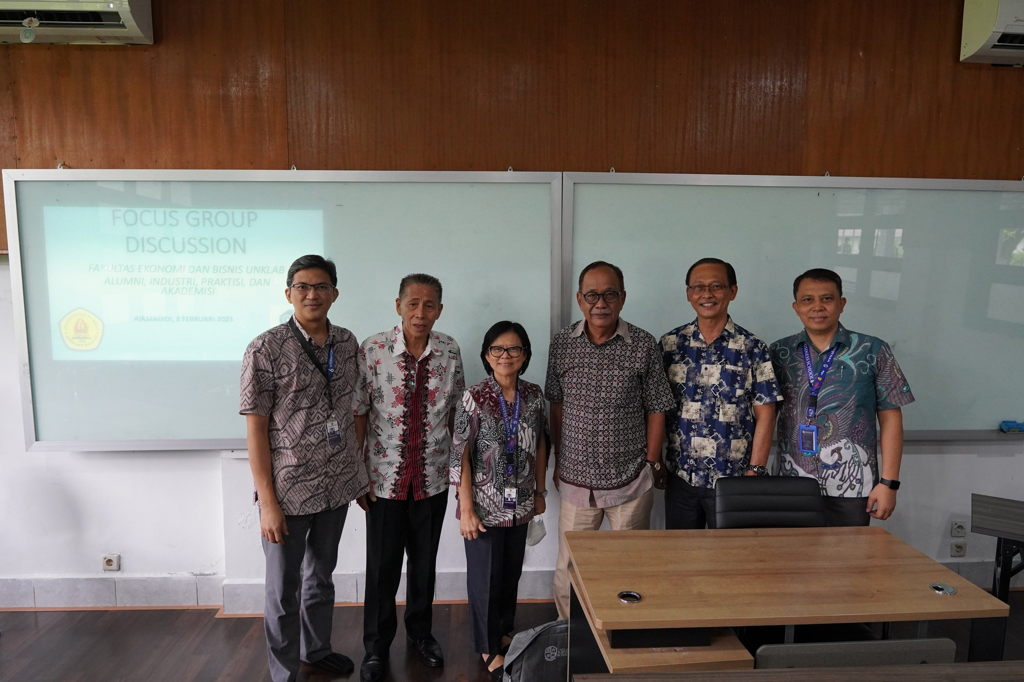 FEB UNKLAB Menerima Kunjungan Alumnus FEKON UNKLAB angkatan '80 ...