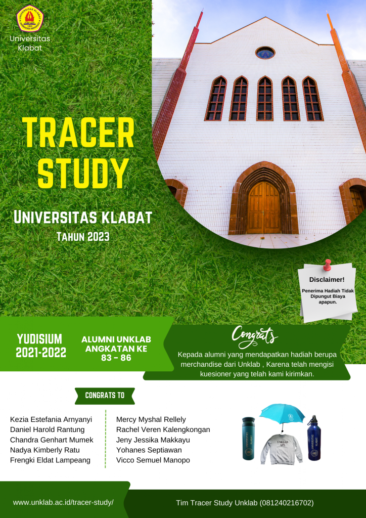 Tracer Study – Universitas Klabat